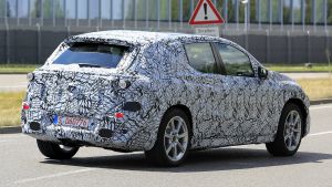 New 2022 Mercedes EQE electric SUV spied for the first time ~ station of gear